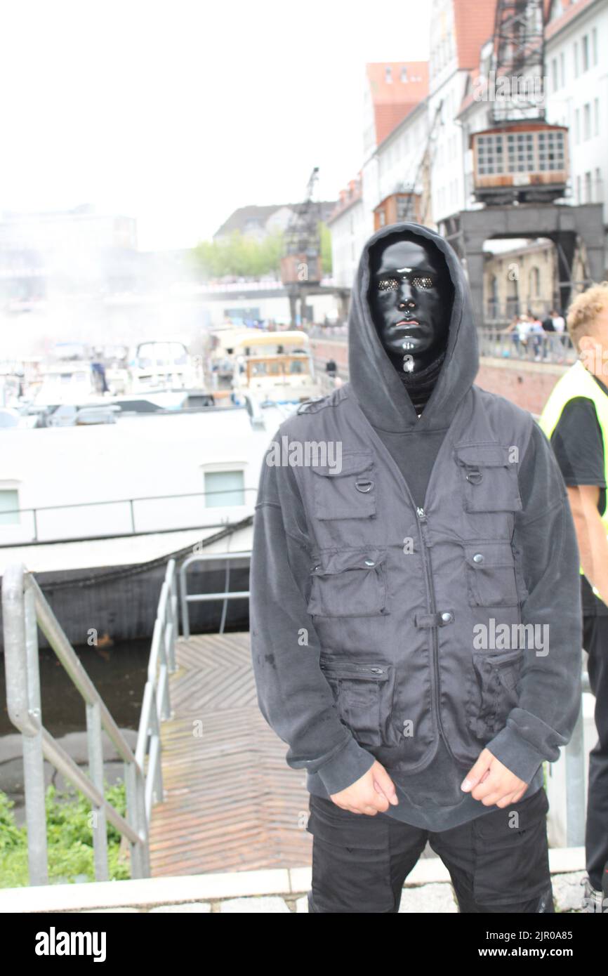 Glockenbach bei der Ankunft zur Gratis Open Air 'Energy Music Tour' auf ...