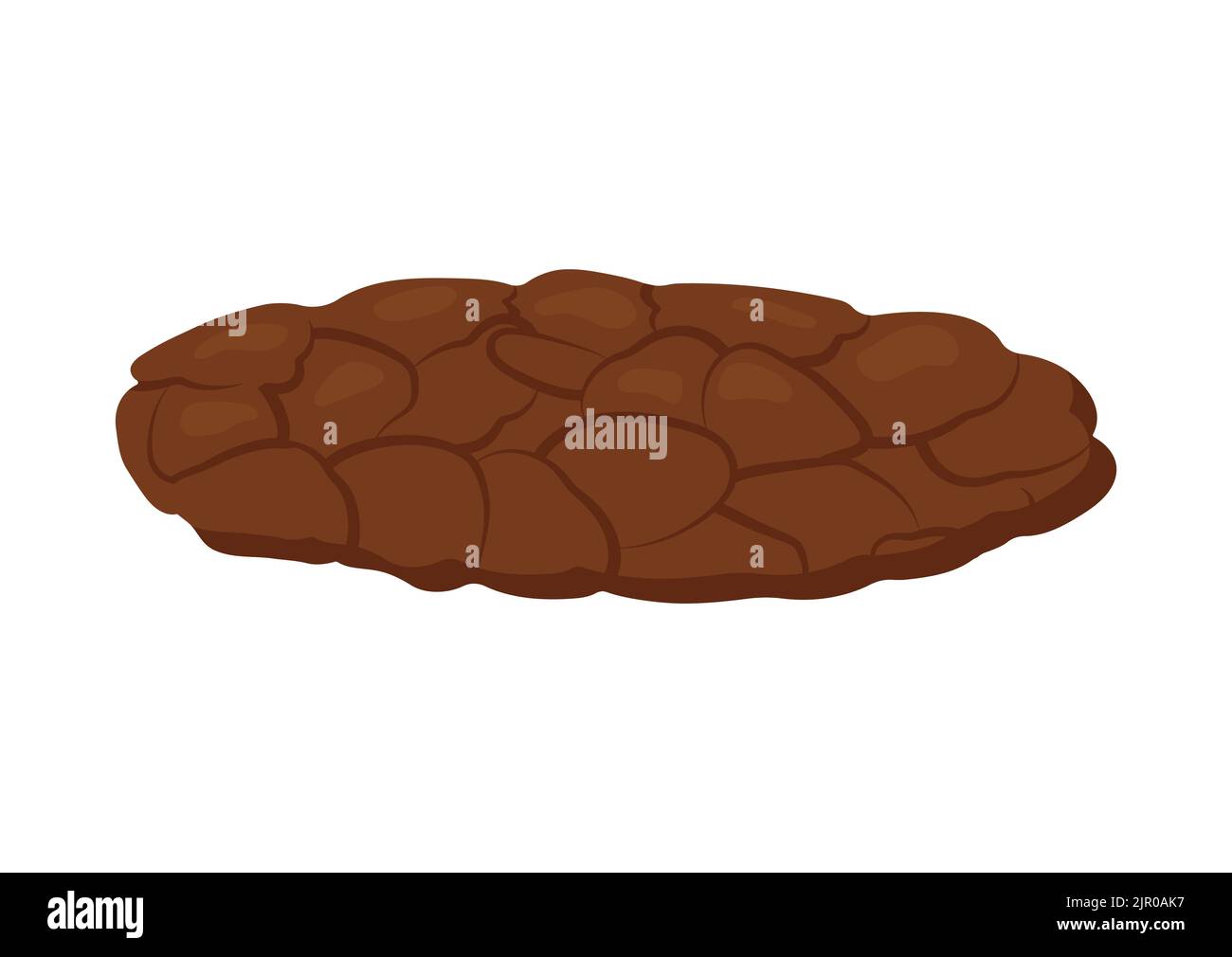 Poop excrement for bristol scale chart suasage shape with cracks Stock ...
