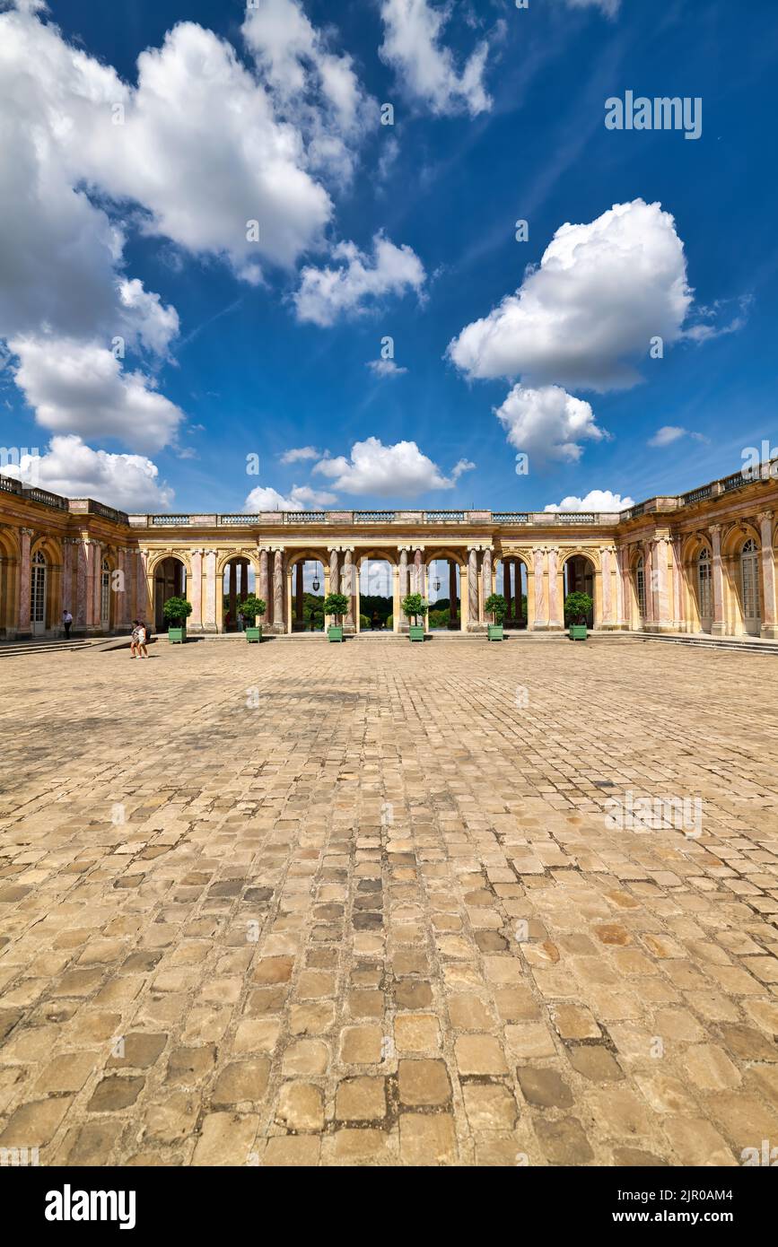 The Palace of Versailles. Paris France. The Grand Trianon Stock Photo ...