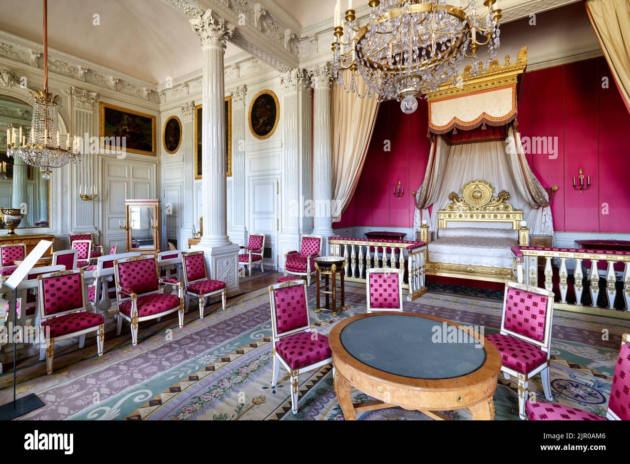 The Palace of Versailles. Paris France. The Grand Trianon Stock Photo ...