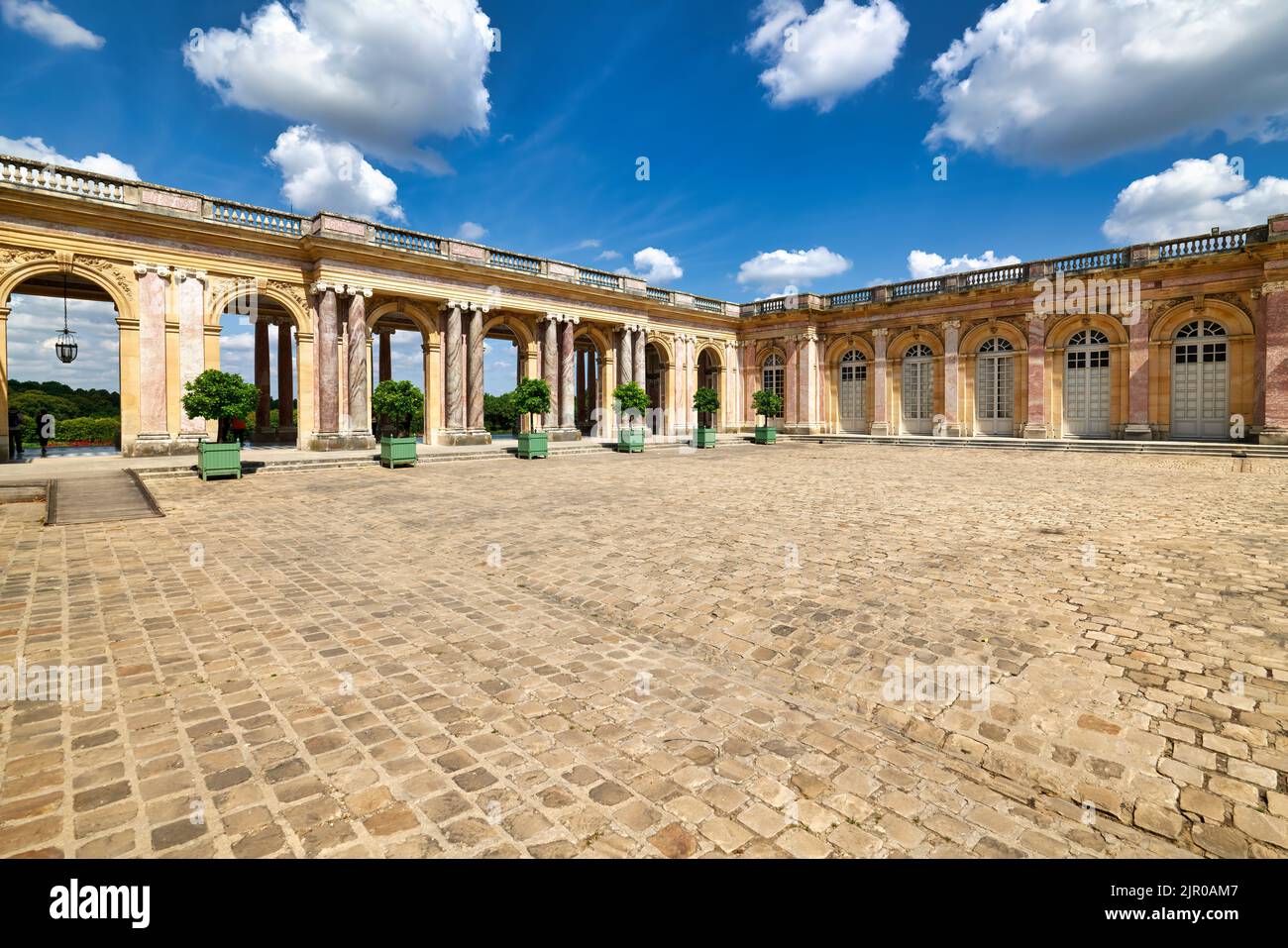 The Palace of Versailles. Paris France. The Grand Trianon Stock Photo ...