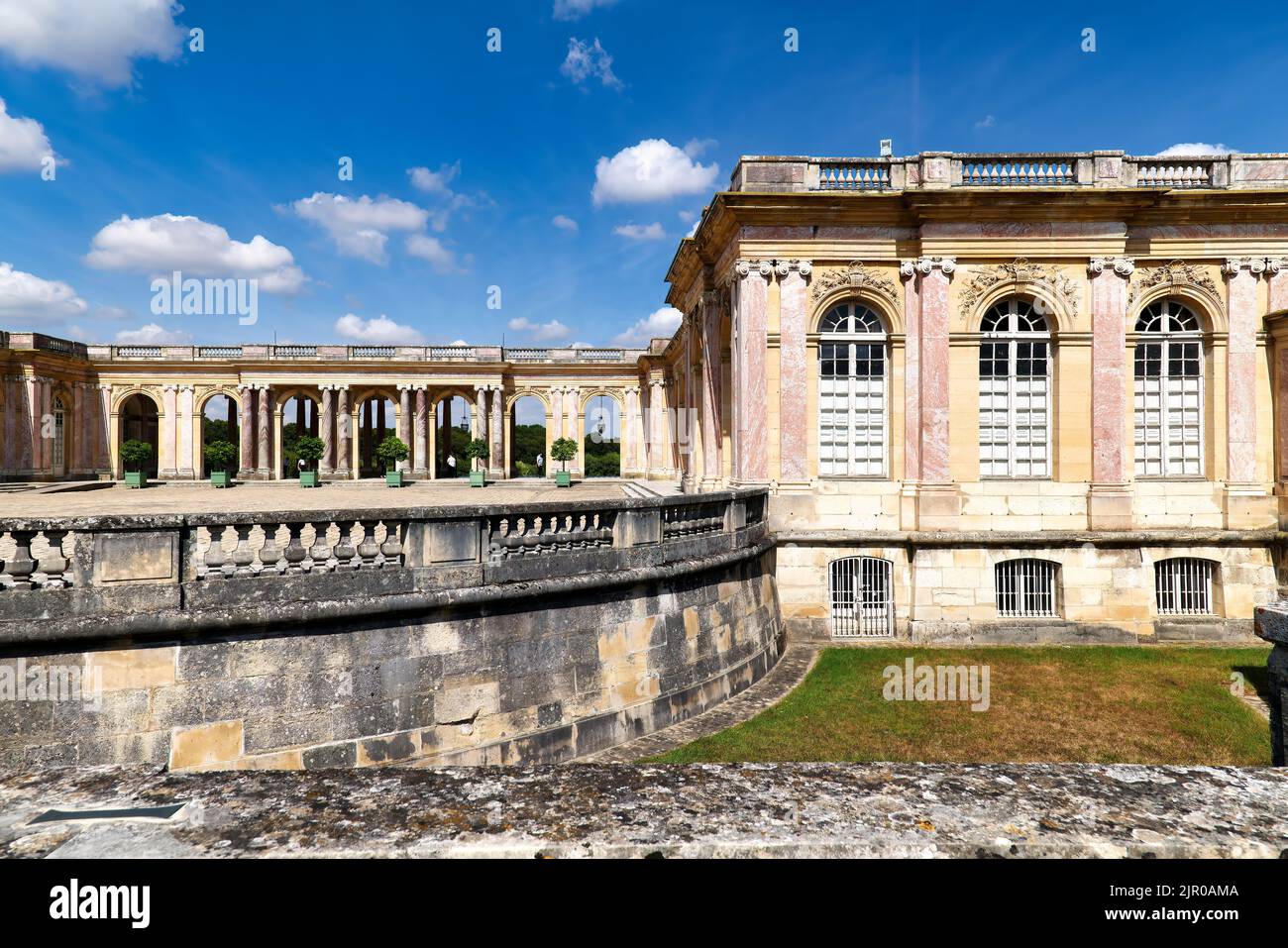 The Palace of Versailles. Paris France. The Grand Trianon Stock Photo ...