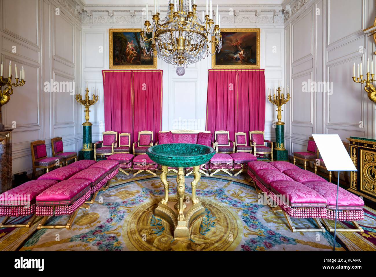 The Palace of Versailles. Paris France. The Grand Trianon Stock Photo ...