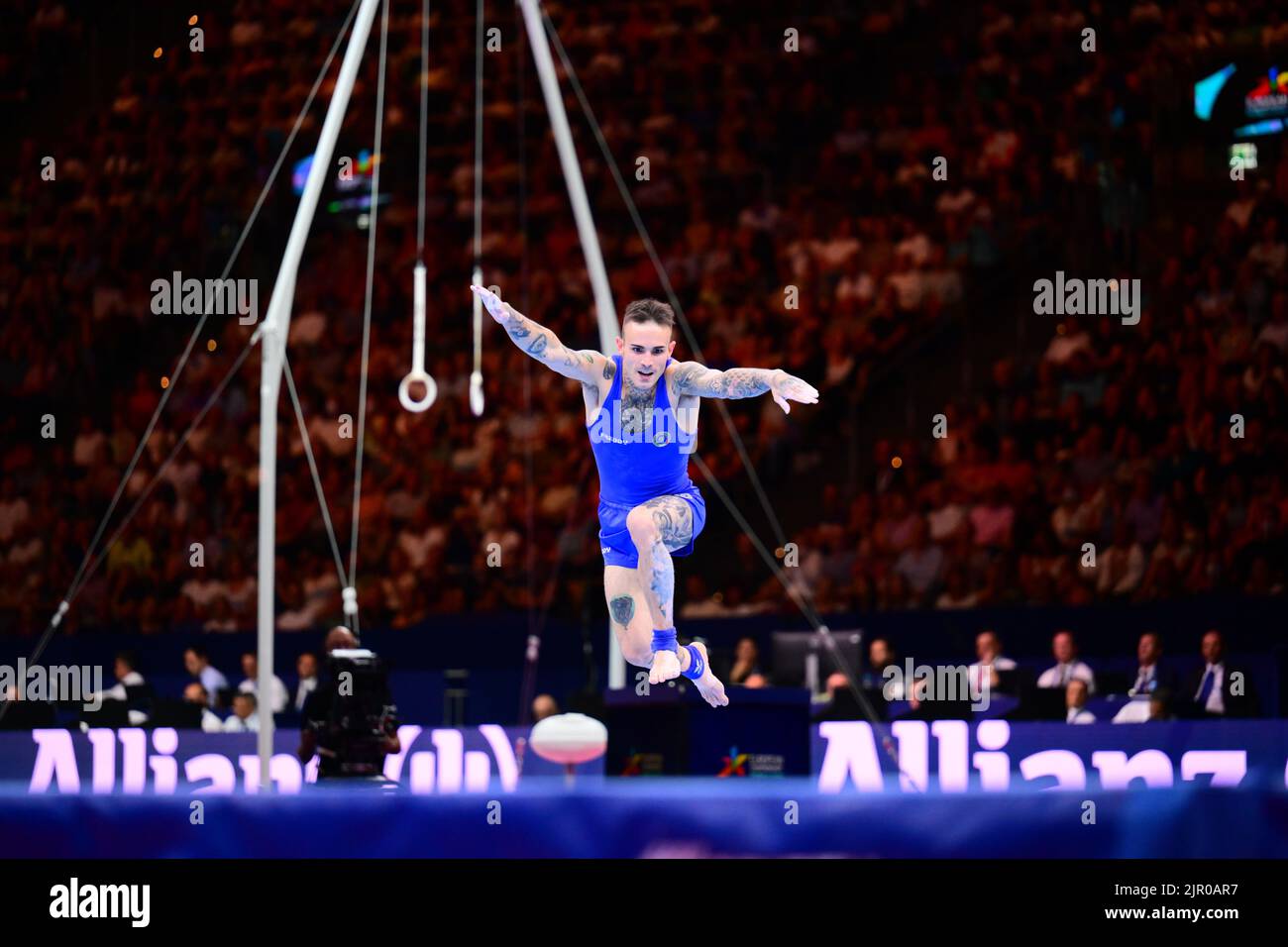 Bartolini Nicola in action during Final of Artistic Gymnastic of ...