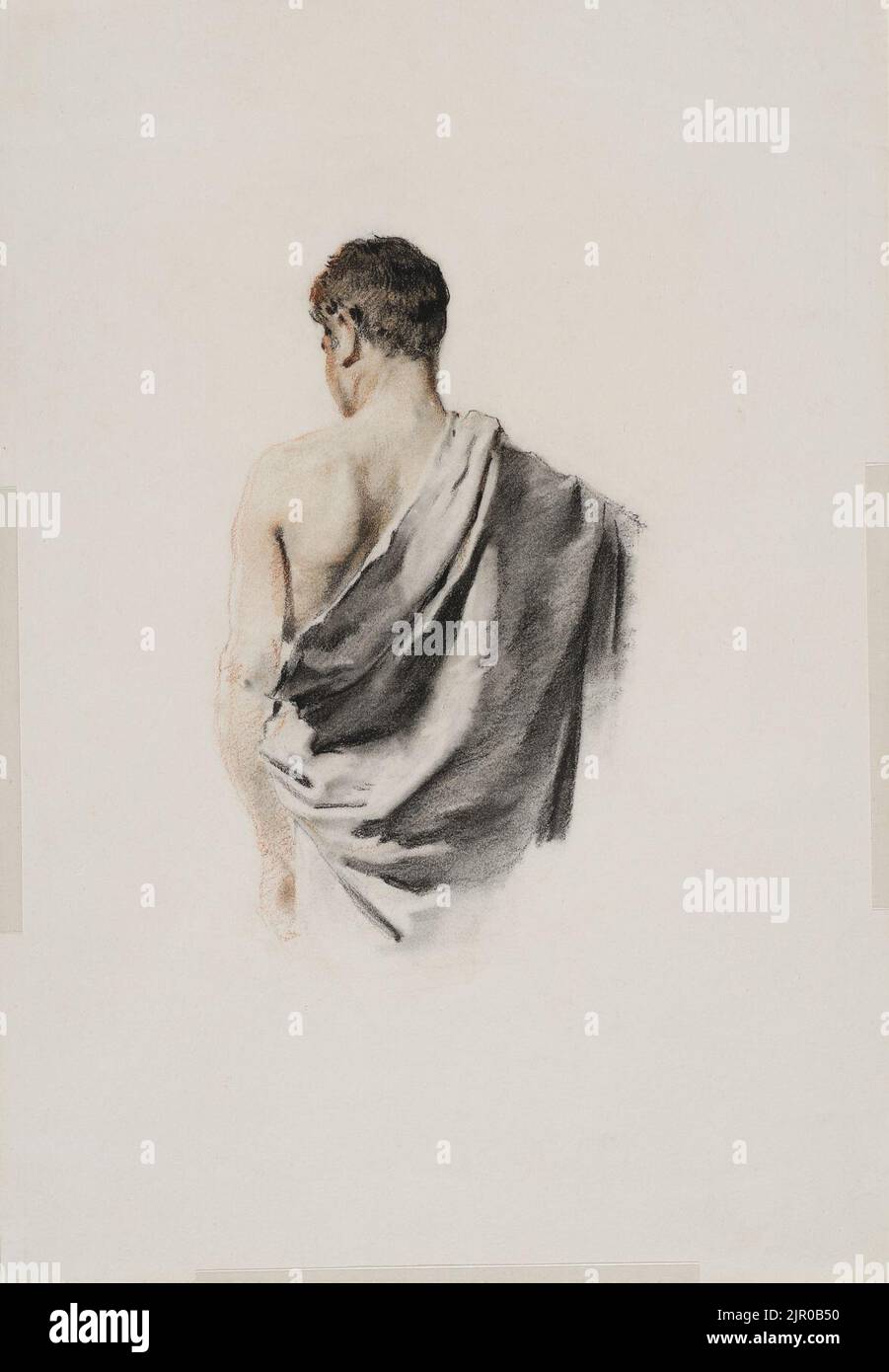 Togado de espaldas - Rafael Romero de Torres Stock Photo - Alamy