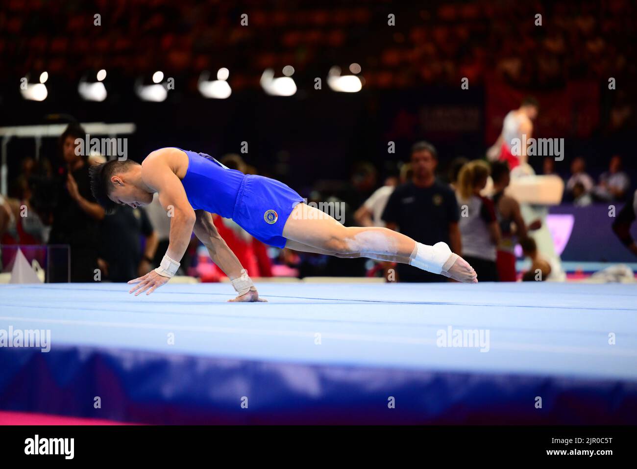 Casali Lorenzo Minh of Italia Team in action during Final of Artistic ...