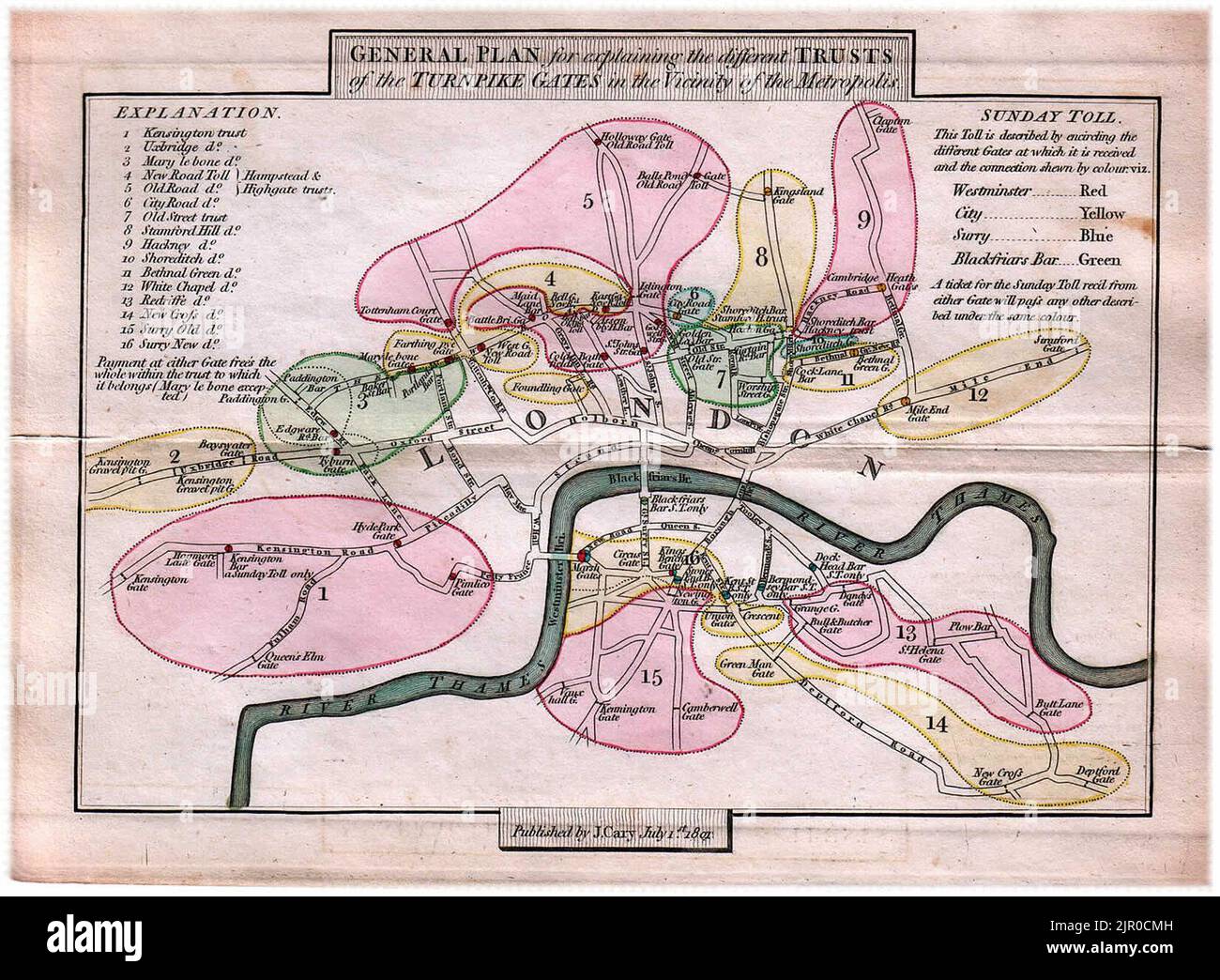 Tollgates hi-res stock photography and images - Alamy