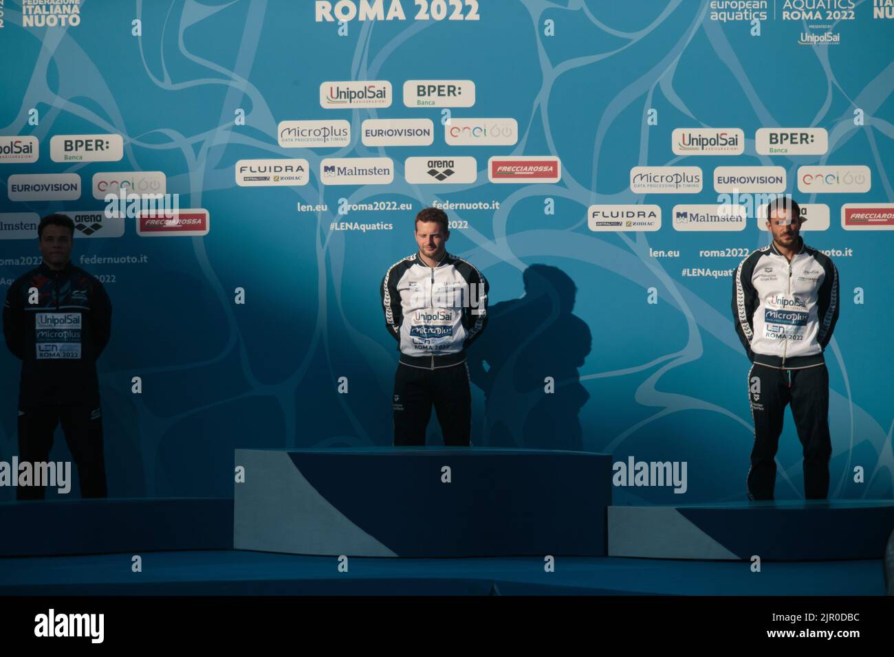 August 20, 2022, Rome, IT/RM, Italy: marsaglia on the to of the europe ...