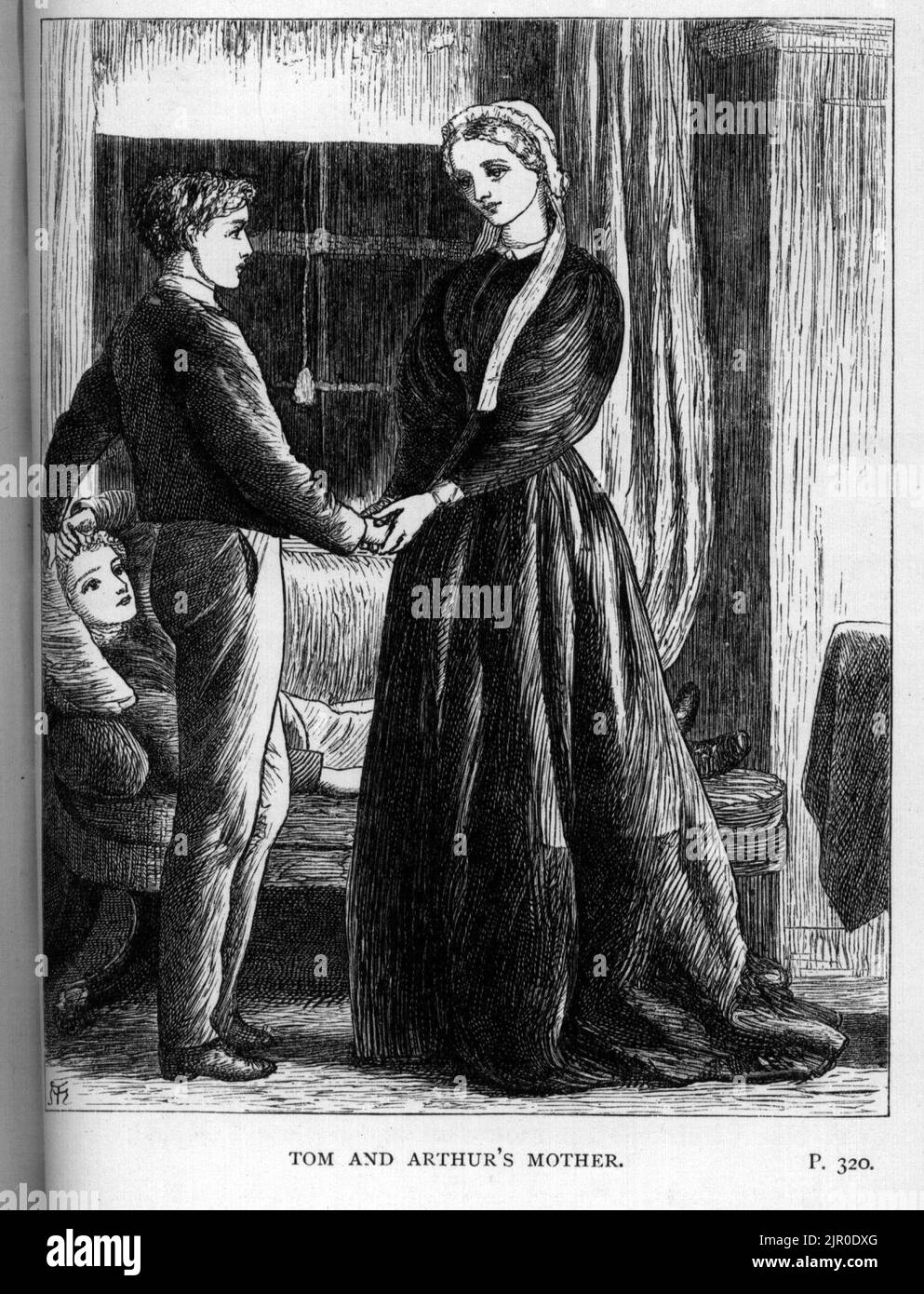 Tom and Arthur's Mother Stock Photo - Alamy