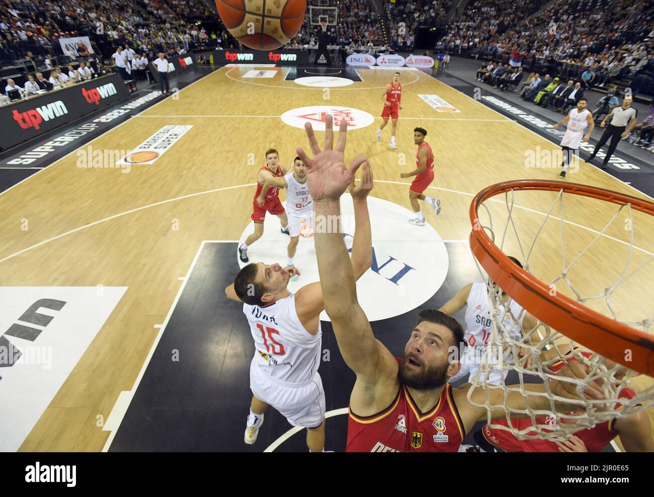 Hamburg, Germany. 20th Aug, 2022. Basketball Supercup, Final, Barclays ...