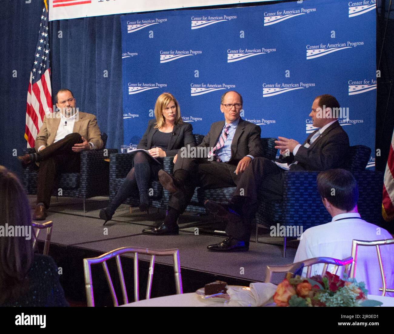Tom Perriello, Stephanie Cutter, Thomas Perez and Ben Jealous, 2013 ...