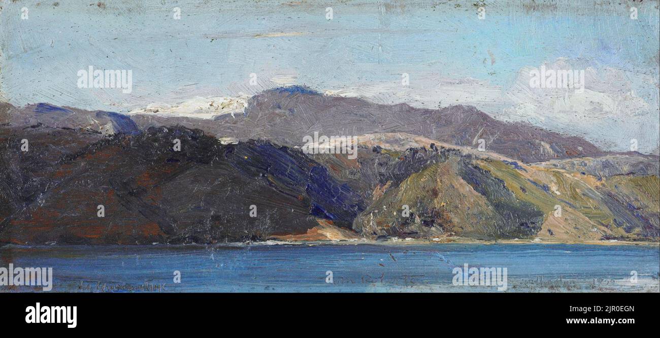 Tom Roberts - In Quarantine, Wellington Stock Photo - Alamy