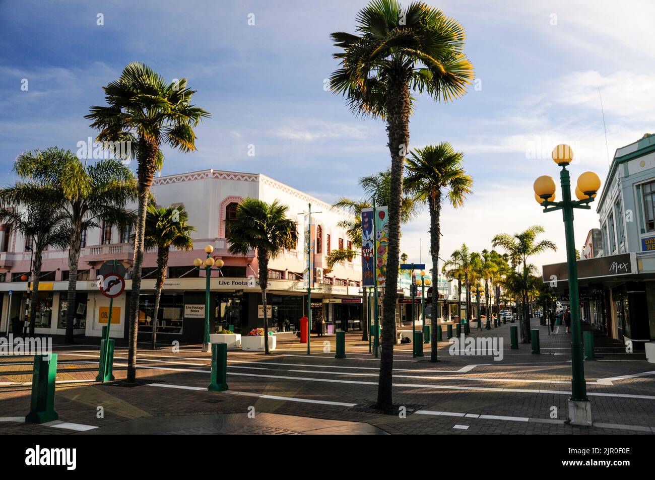 One of Napier's attractive shopping streets, is Emerson Street in ...