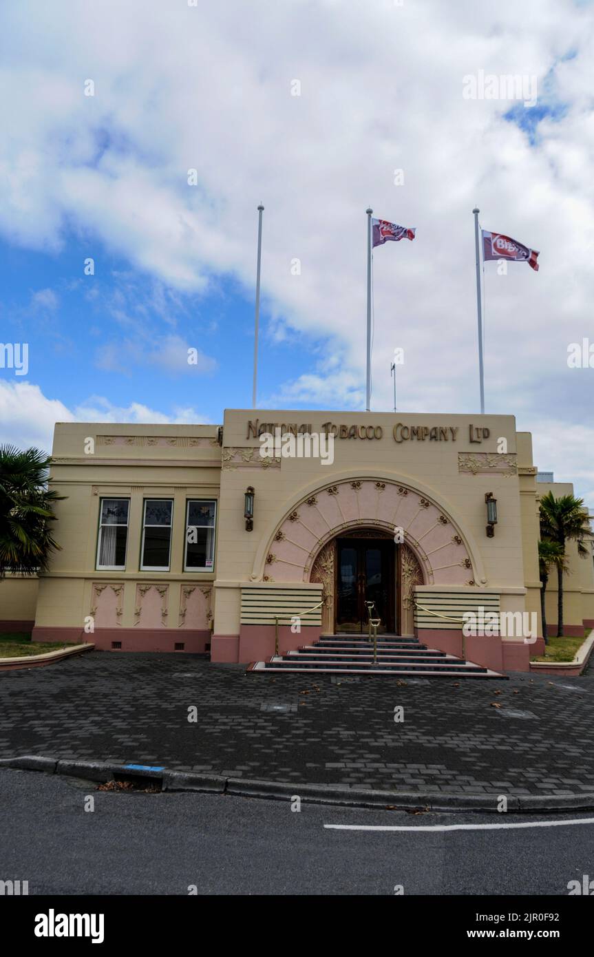 The National Tobacco Company, formerly the Rothmans Building, in Ossian ...