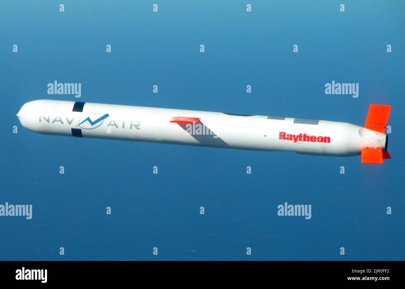 Tomahawk Block IV cruise missile -crop Stock Photo - Alamy
