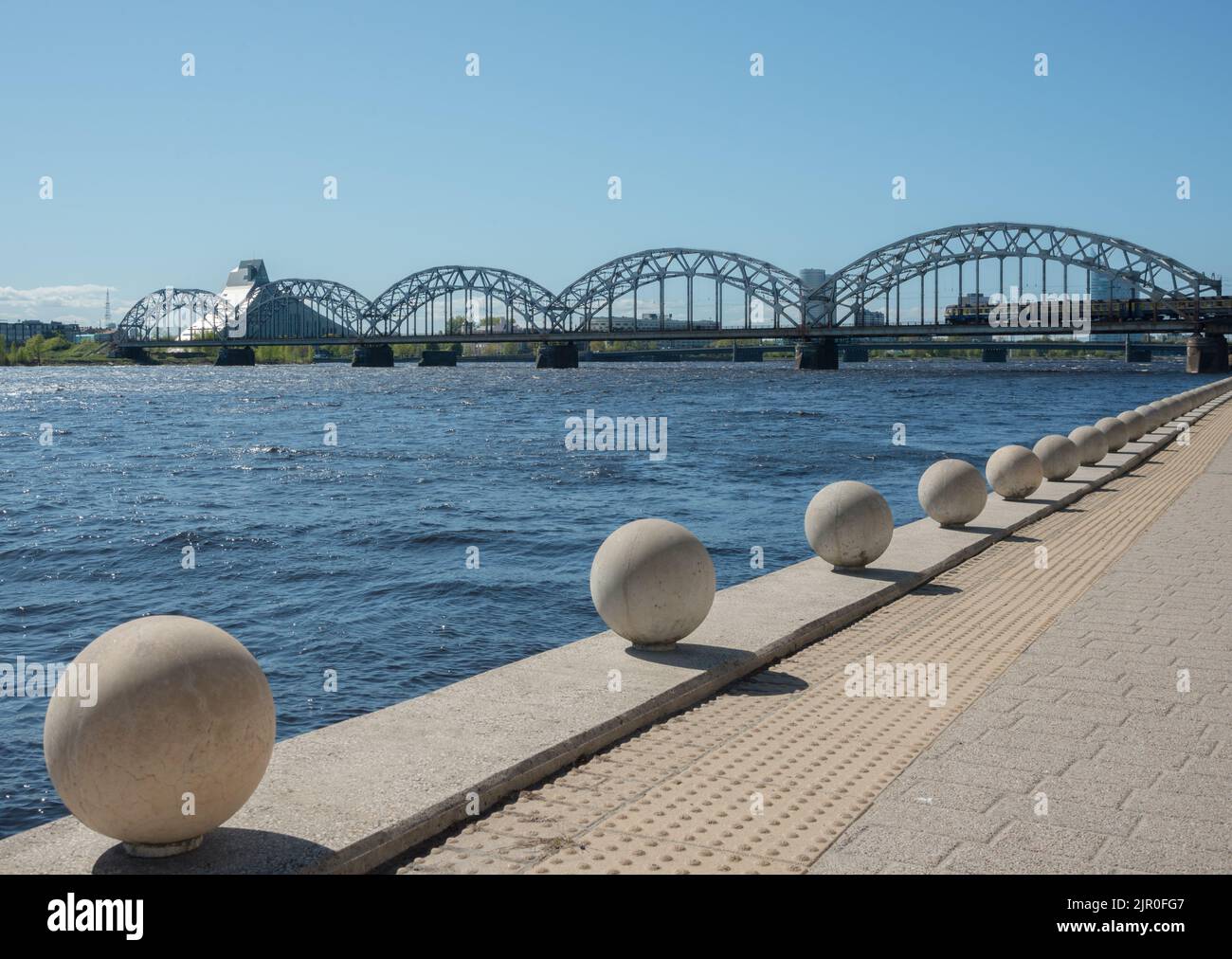 Riga stone bridge hi-res stock photography and images - Alamy