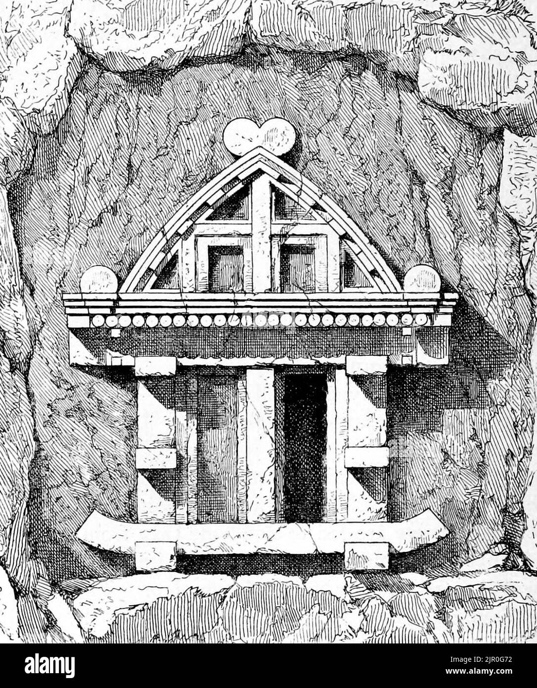 Tomb at Myra Stock Photo - Alamy