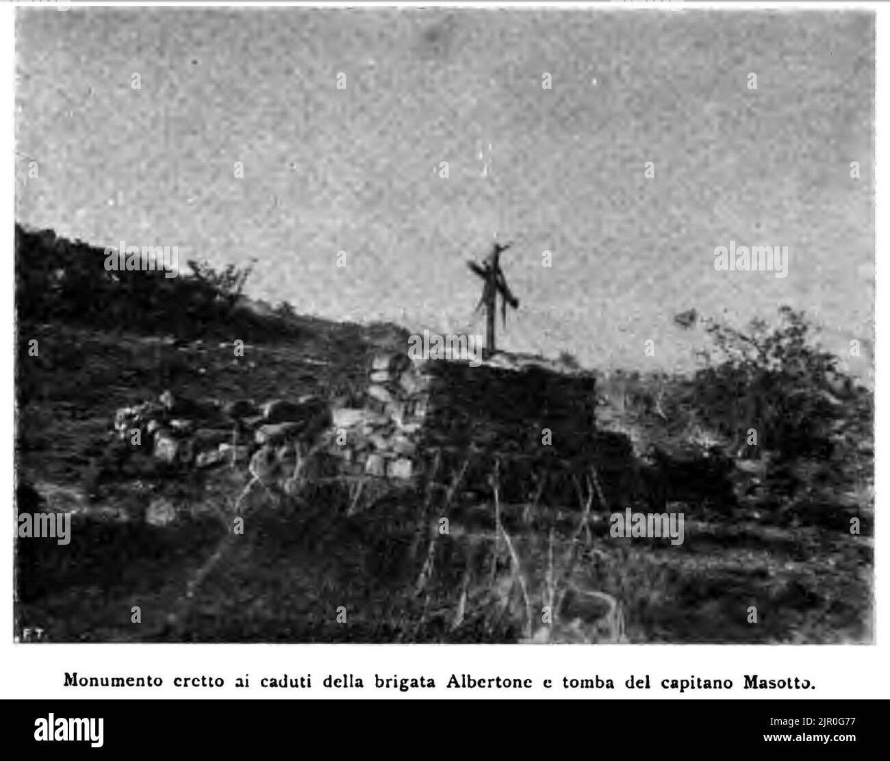 Tomb Albertone Masotto Adwa Stock Photo - Alamy