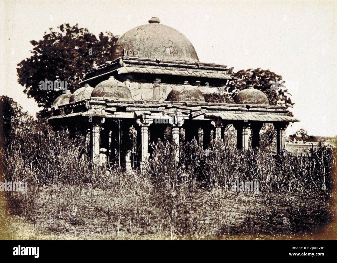Tomb near Achut Bibi's Mosque Ahmedabad 1866 Stock Photo - Alamy