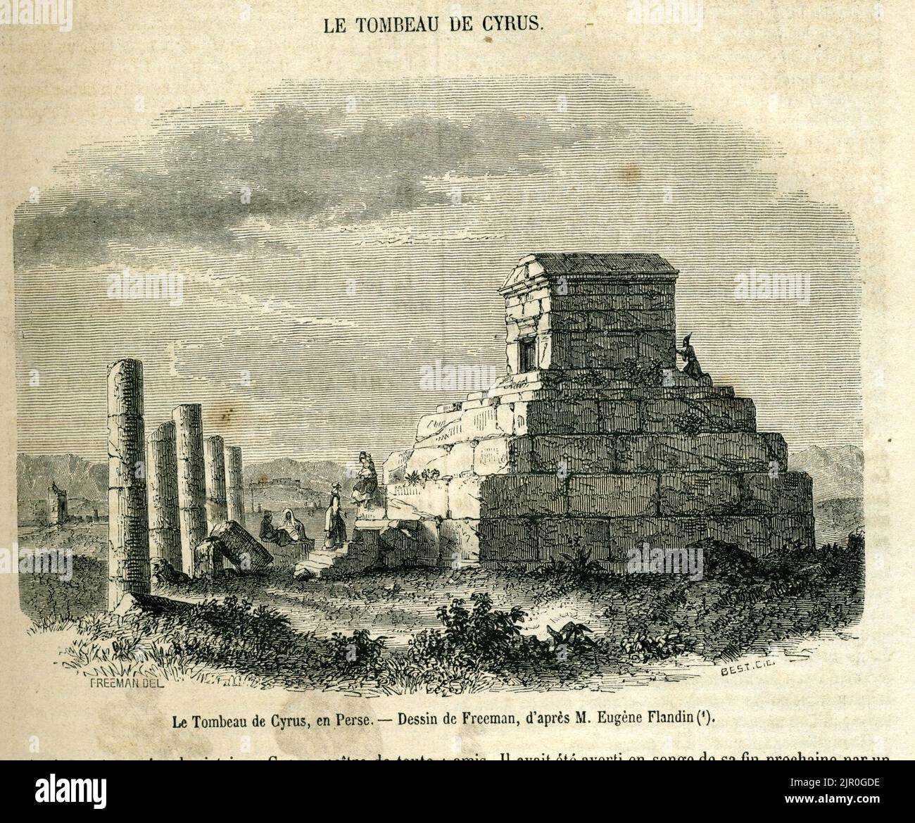 Tomb of Cyrus Stock Photo - Alamy