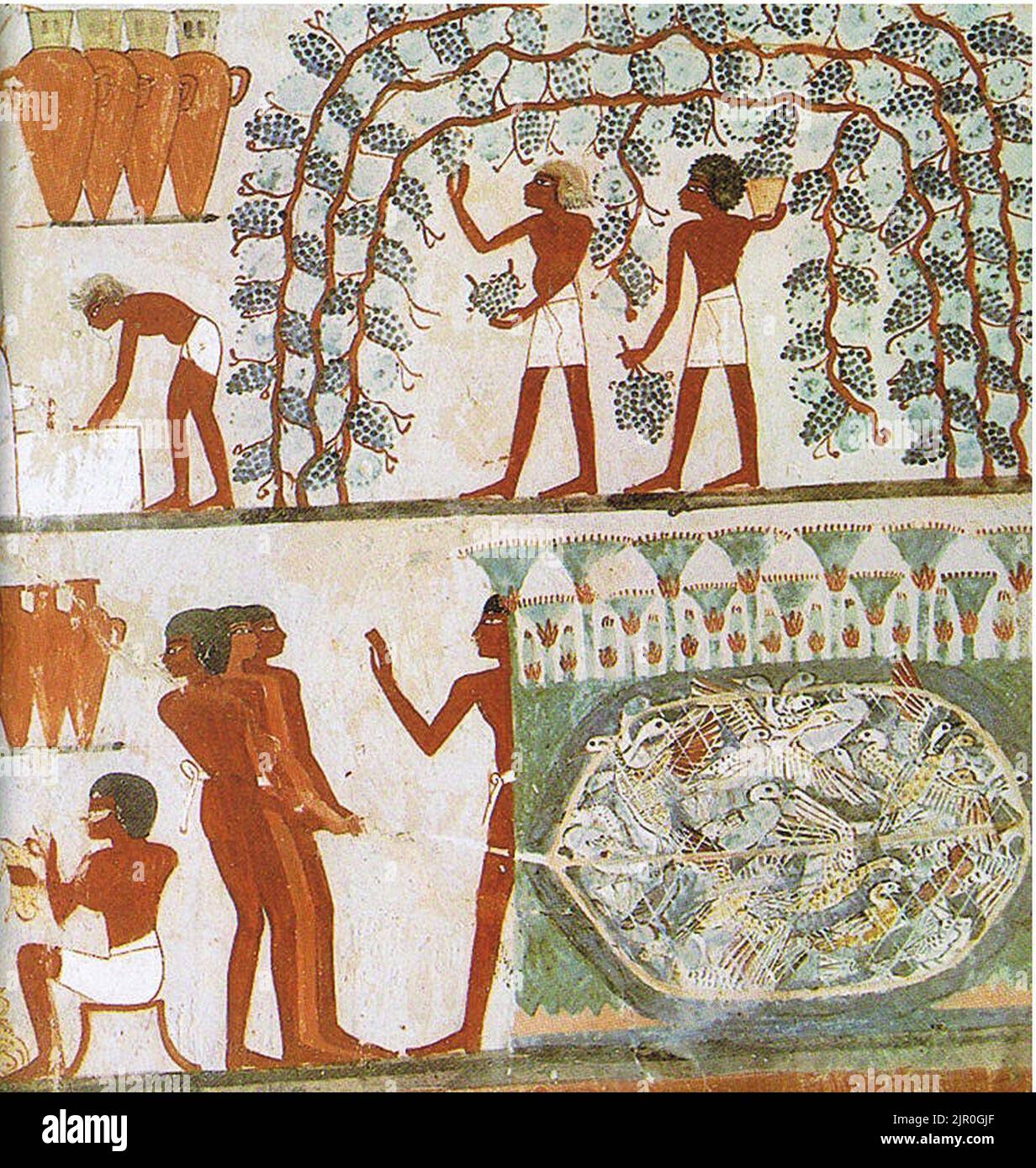 Tomb of Nakht (12 Stock Photo - Alamy