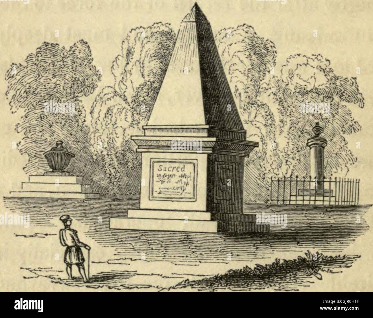 Tomb of Sir Humphrey Fleming Senhouse Stock Photo - Alamy