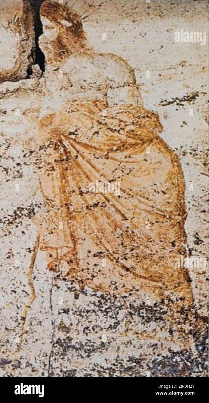 Tomb of the Judgement Radamanthys Stock Photo - Alamy