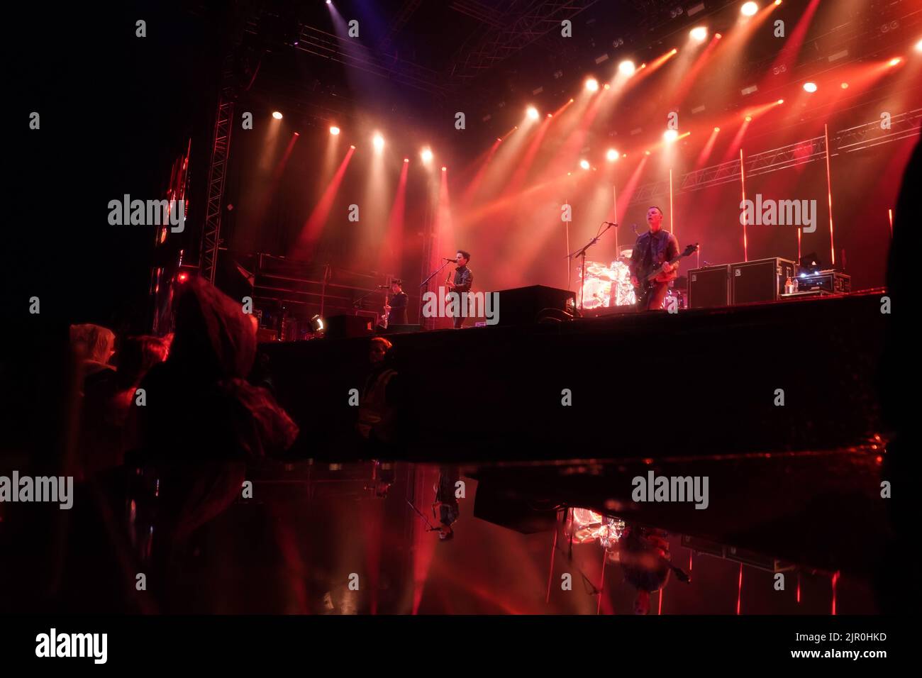 The Stereophonics perform on the main stage during the Hardwick Live ...
