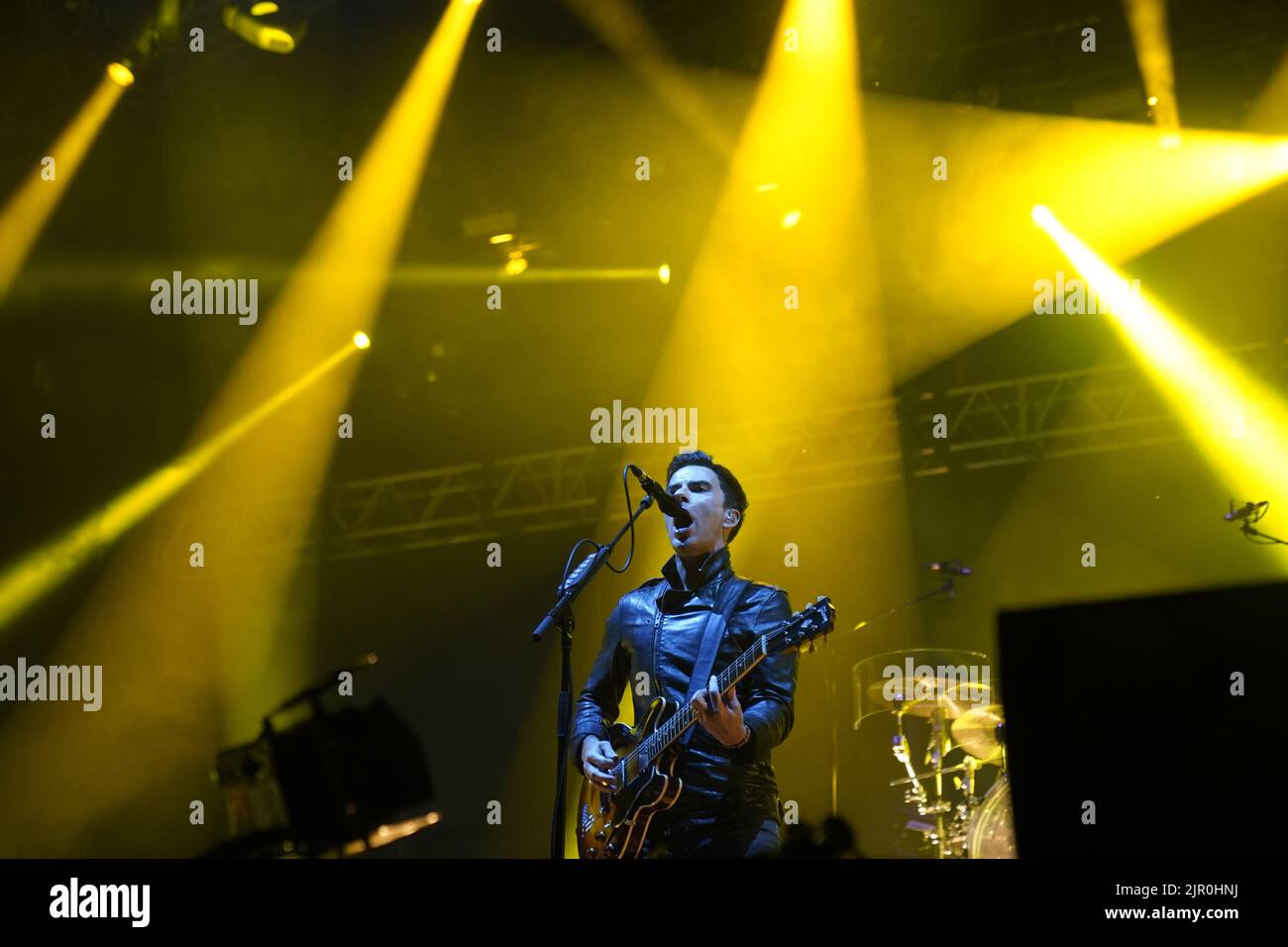 The Stereophonics perform on the main stage during the Hardwick Live ...