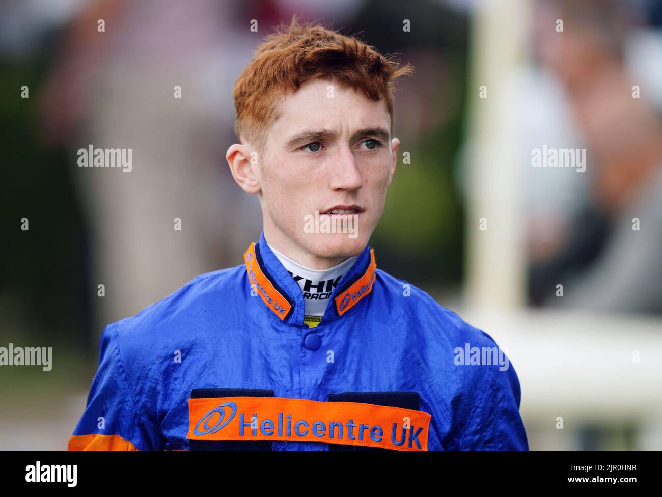 David Egan on day four of the Ebor Festival at York Racecourse. Picture date: Saturday August 20 ...