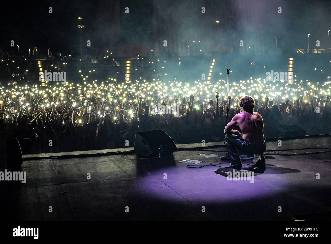 August 20, 2022, Alghero, Italy: Alghero, Italy, Anfiteatro Ivan ...