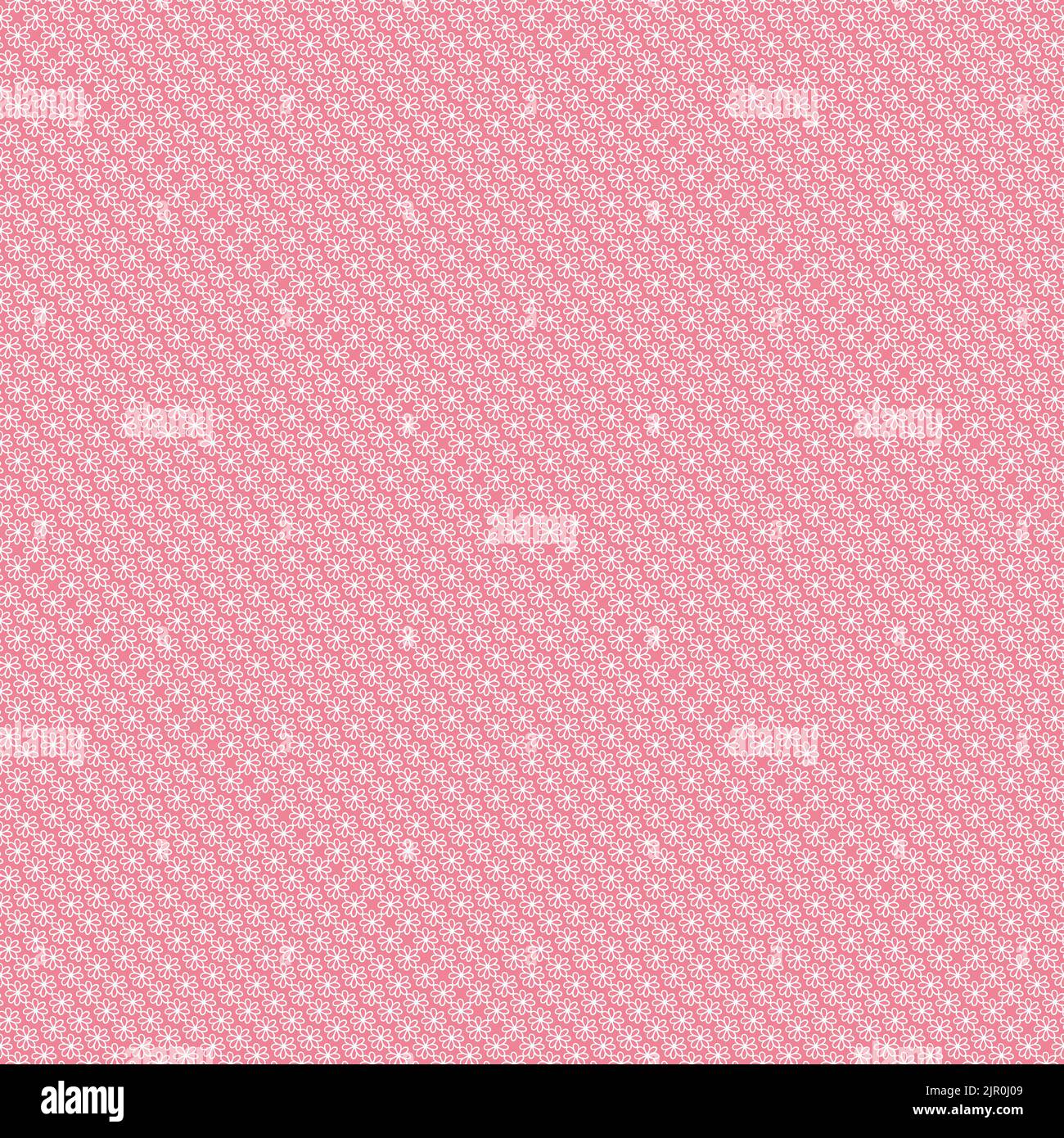 Pink background seamless pattern vector illustration. Design for love ...