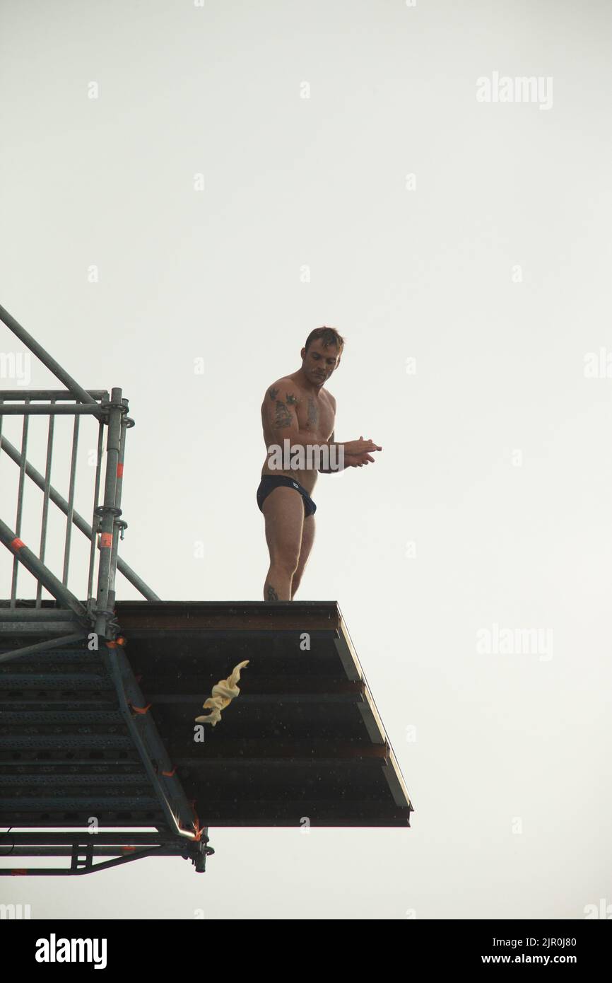 Rome, Rome, Italy. 19th Aug, 2022. Final syncro platform men, final 3m ...