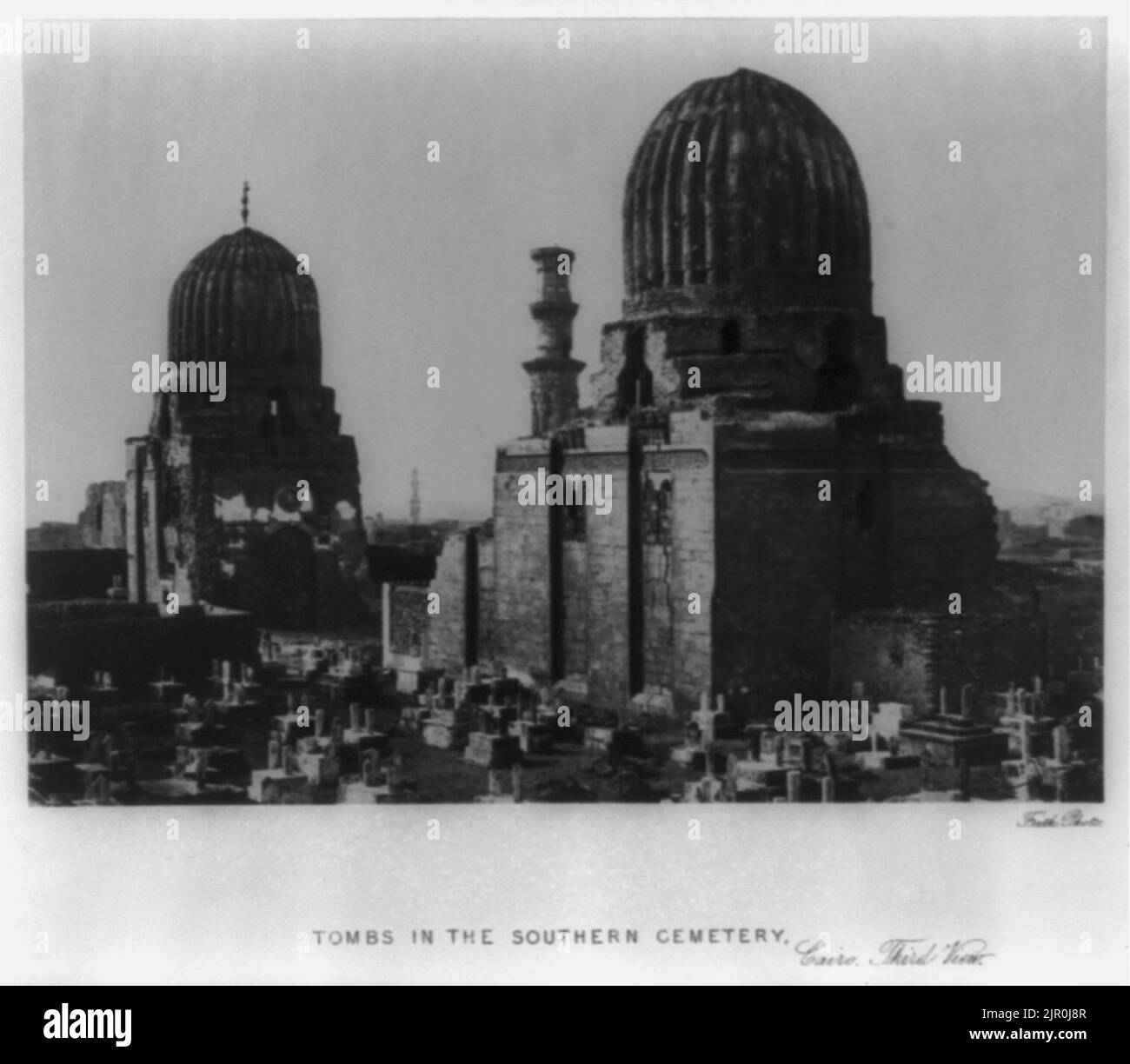 Tombs in the southern cemetery, Cairo Stock Photo - Alamy