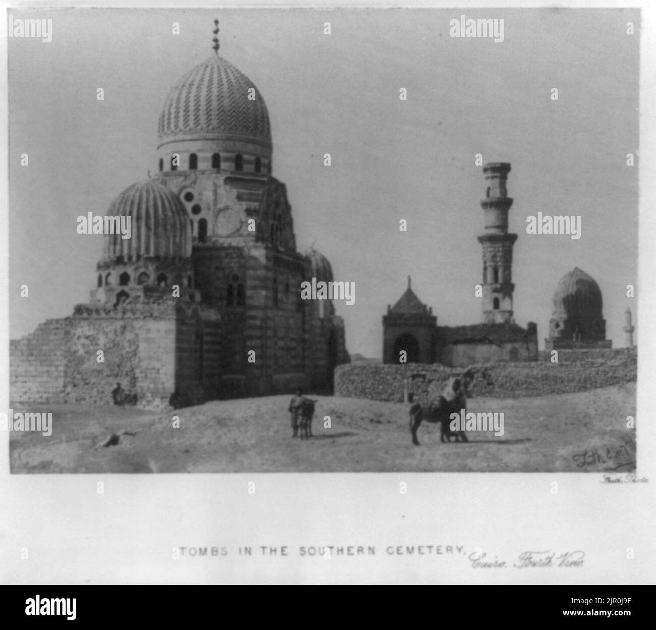 Tombs in the southern cemetery, Cairo Stock Photo - Alamy
