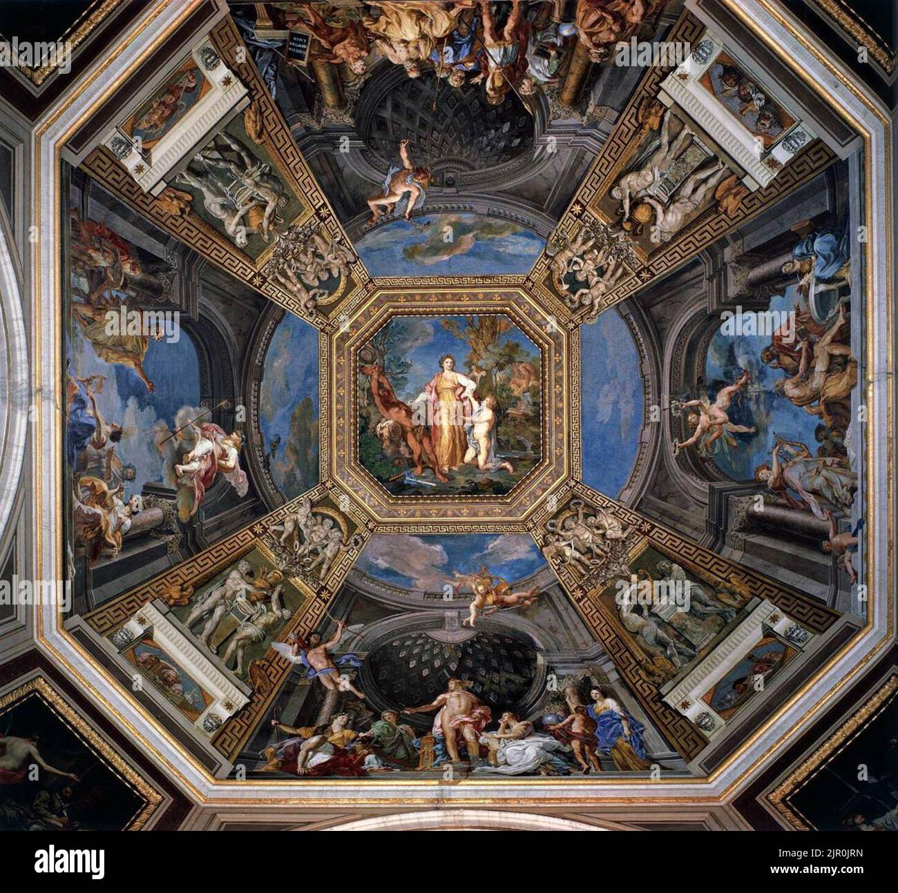 Tommaso Conca - Apollo and the Muses - Musei Vaticani - Roma Stock ...