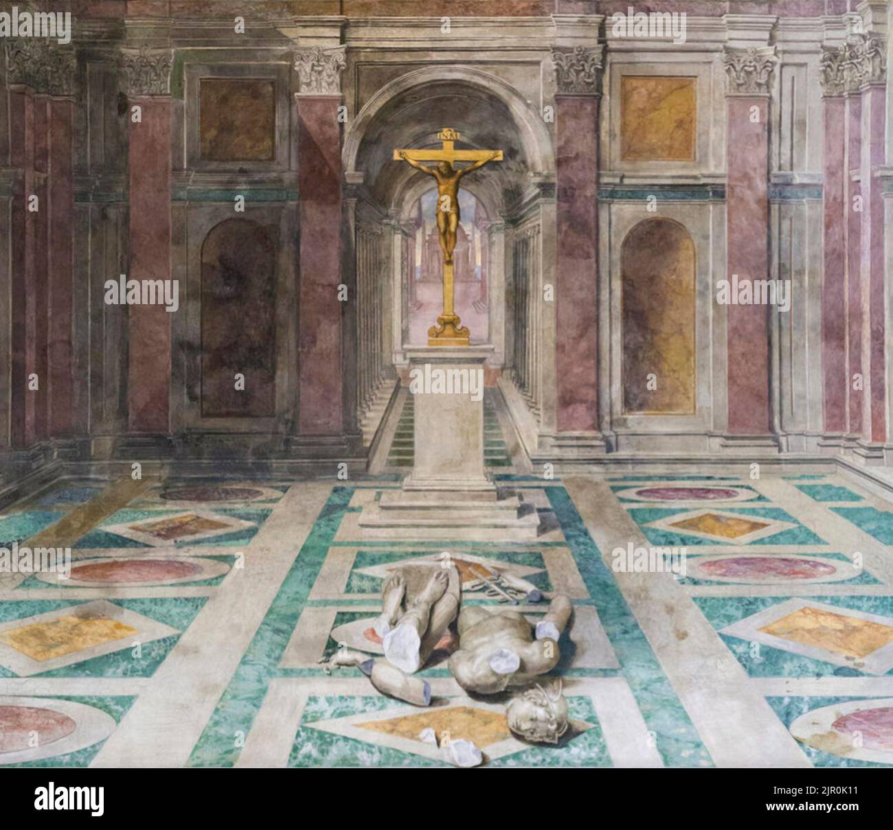 Laureti triumph of christianity hi-res stock photography and images - Alamy