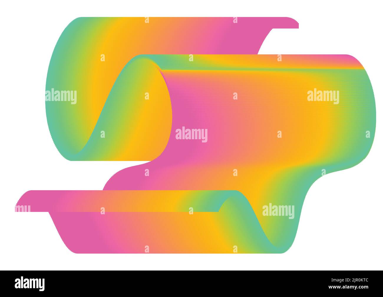 Neon blue liquid 3d background Cut Out Stock Images & Pictures - Alamy