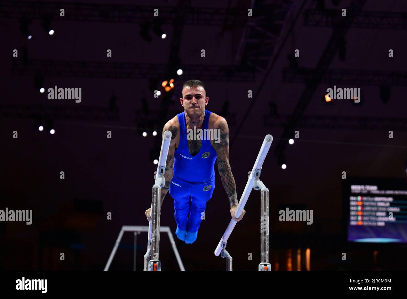 Bartolini Nicola in action during Final of Artistic Gymnastic of European Champhionsh Munich ...