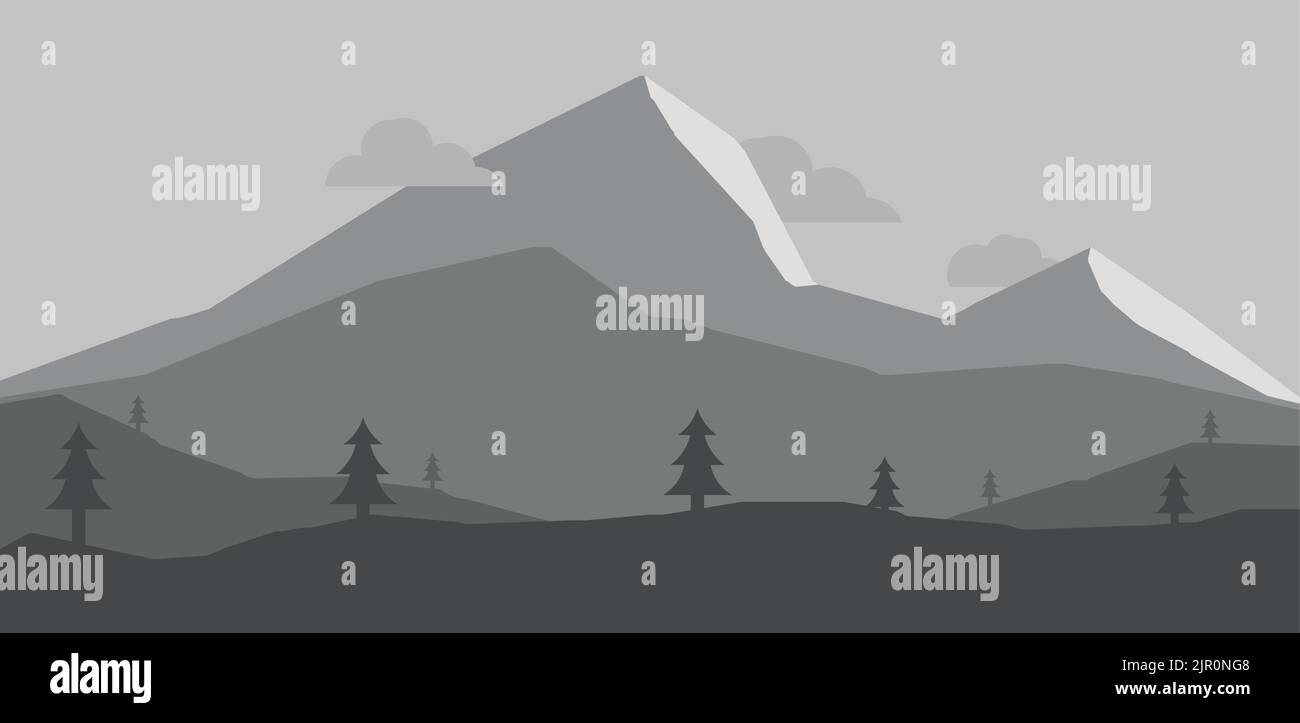 Backgrounds forest Stock Vector Images - Alamy