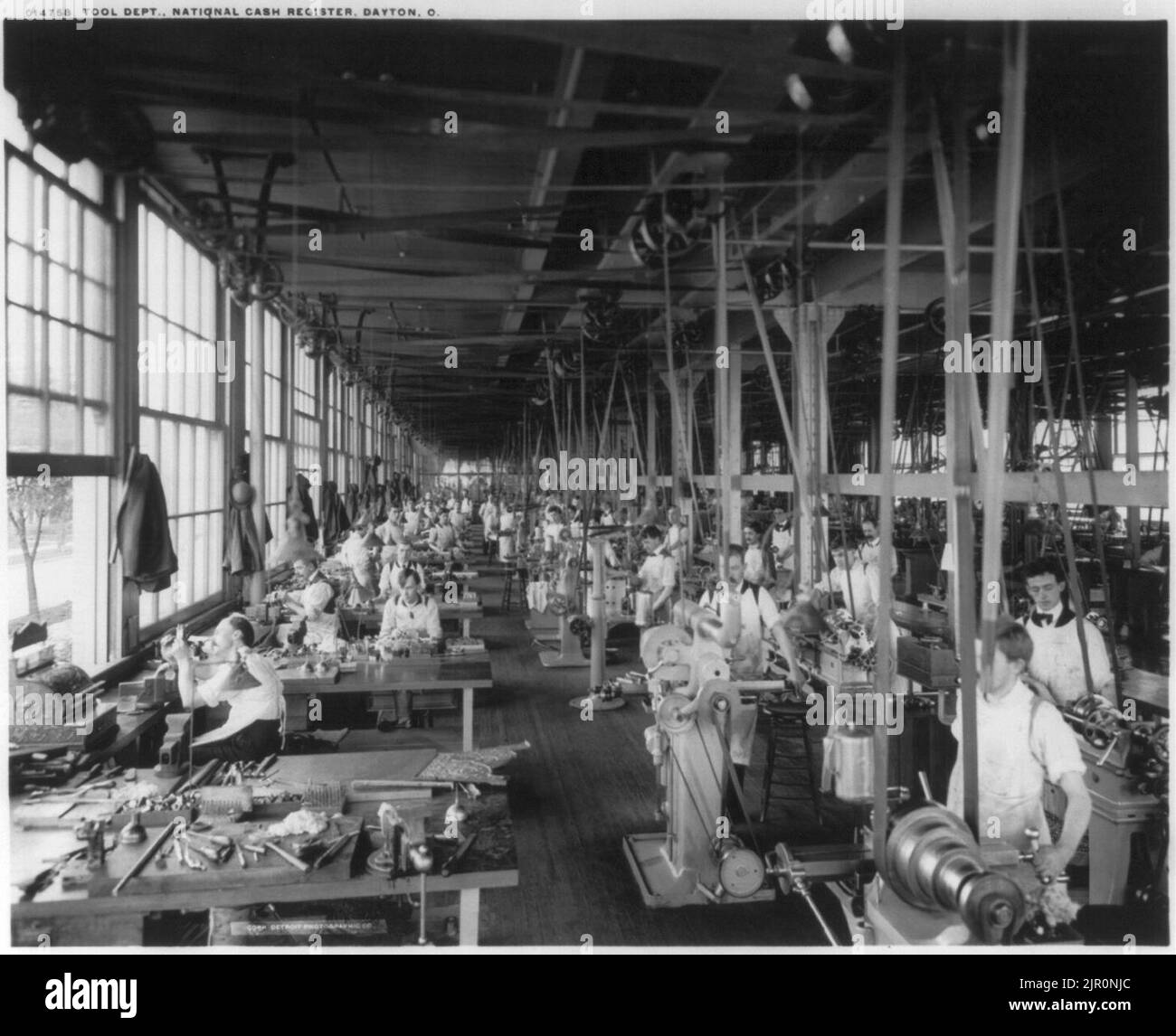 Tool department, National Cash Register, Dayton, Ohio Stock Photo - Alamy