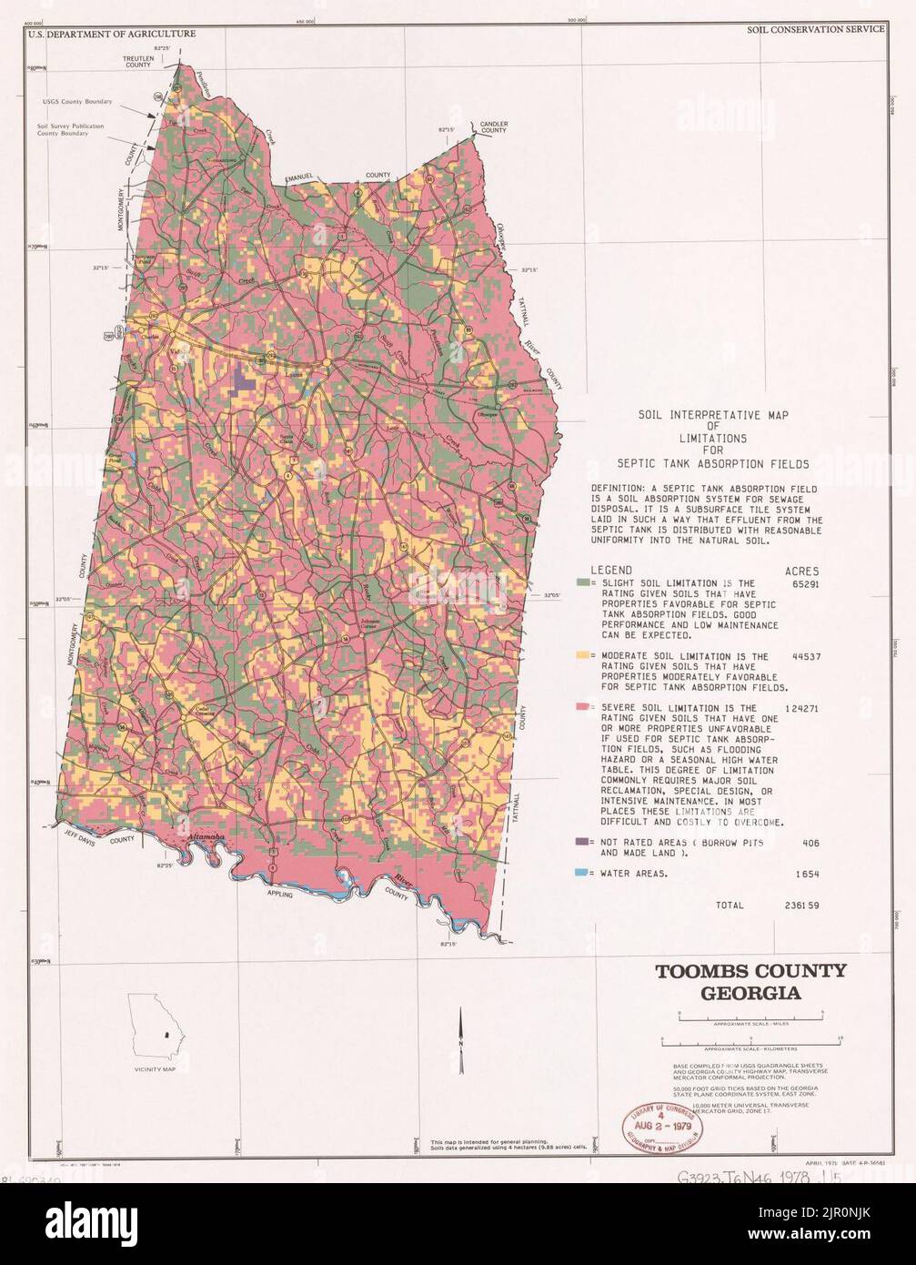 Toombs County Map at Louis Tillmon blog