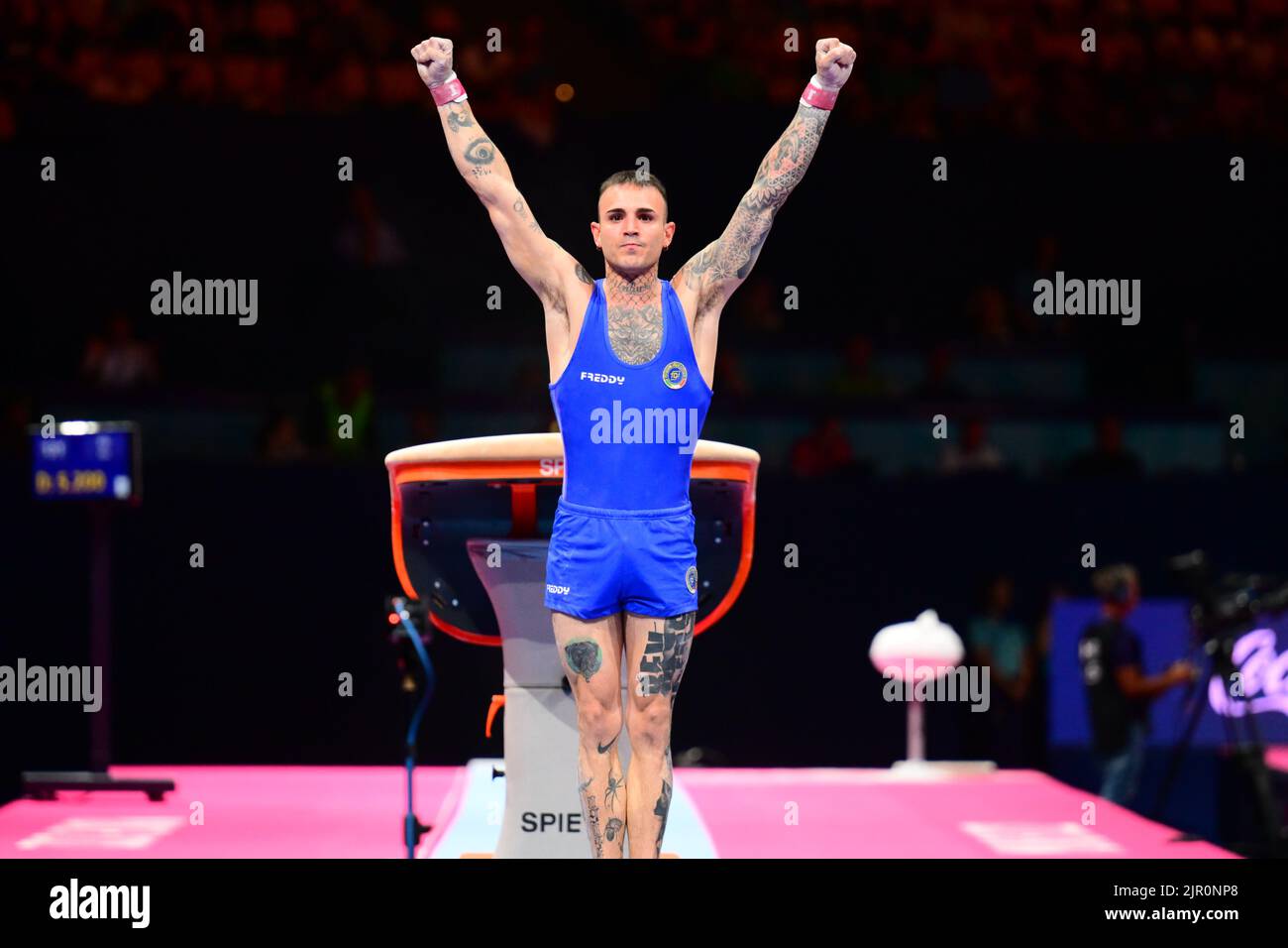 Bartolini Nicola in action during Final of Artistic Gymnastic of ...