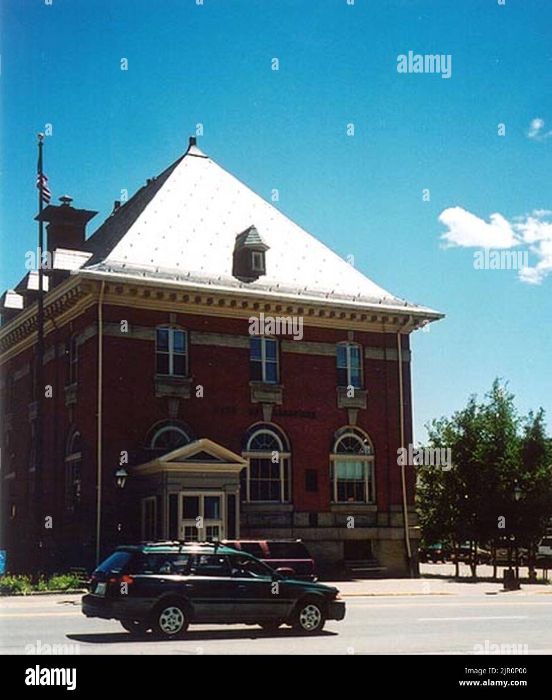 Top of the Rockies - Leadville City Hall Stock Photo - Alamy