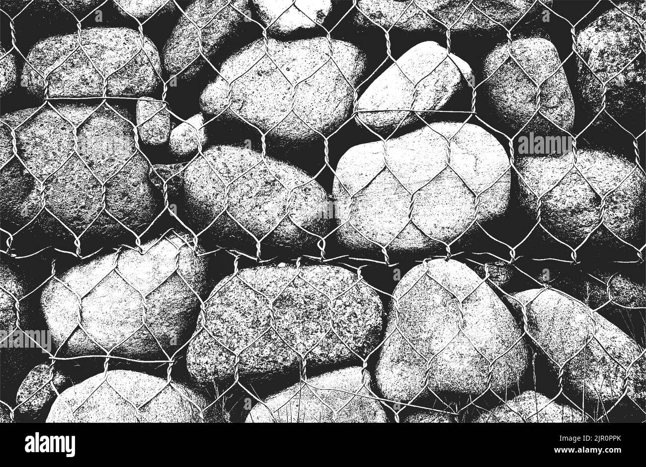 Distressed overlay texture of stones, rocks, pebbles, macadam inside ...