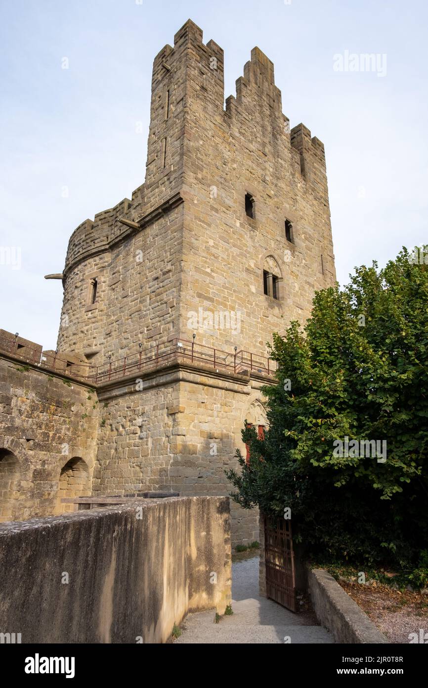 Carcassonne is medieval citadel in the south of France Stock Photo - Alamy