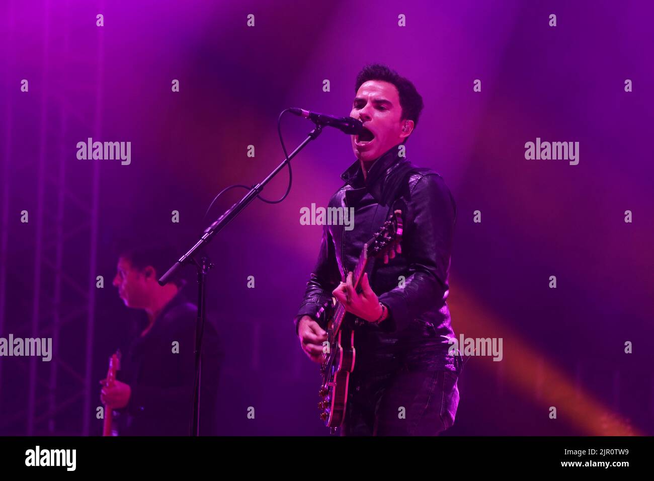 The Stereophonics perform on the main stage during the Hardwick Live ...