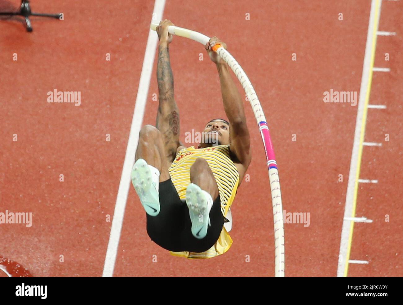 Bo Kanda Lita Baehre of Germany Silver medal during the Athletics, Men ...