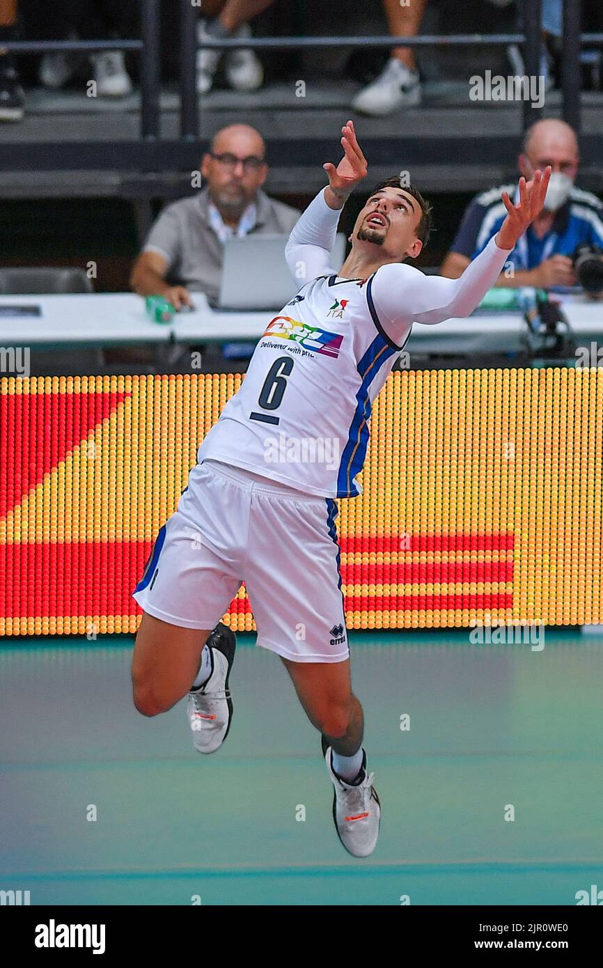 Simone Giannelli (Italy) during DHL Test Match Tournament - Italy vs ...