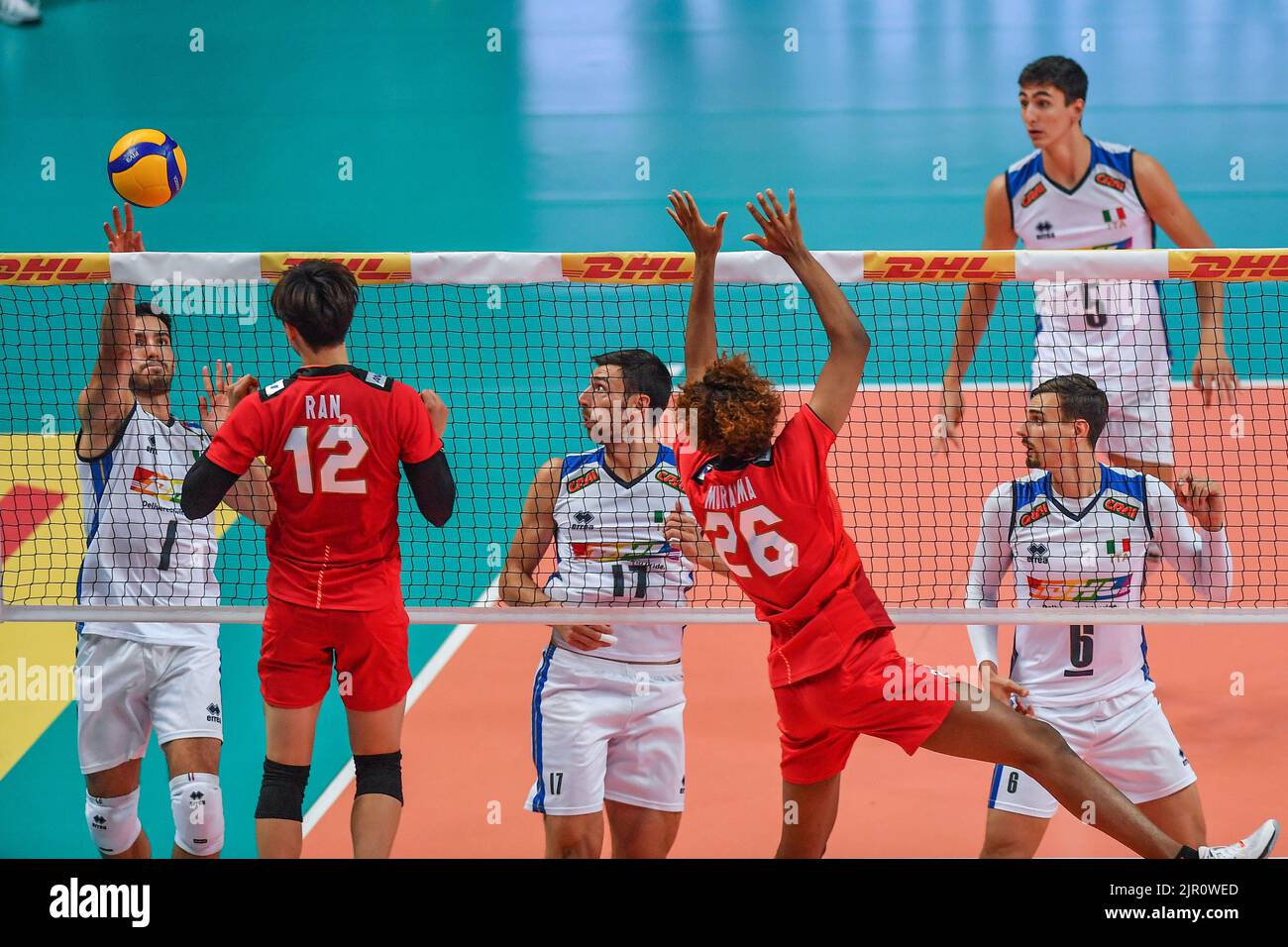 Cuneo, Cuneo, Italy, August 20, 2022, Giulio Pinali (Italy) - Takahashi ...